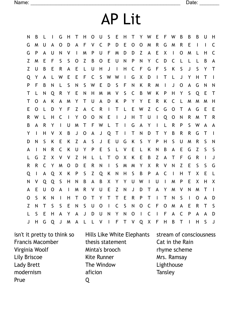 AP Lit Word Search WordMint ap-lit-word-search-wordmint