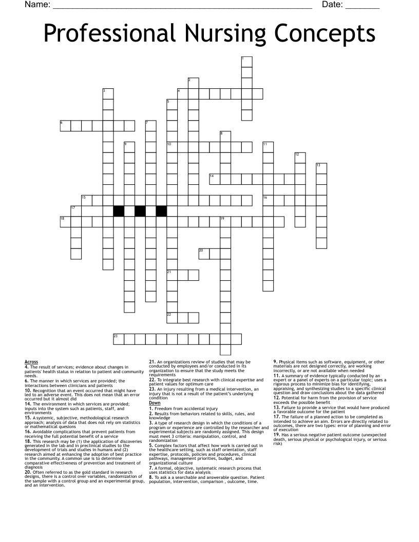 professional-nursing-concepts-crossword-wordmint