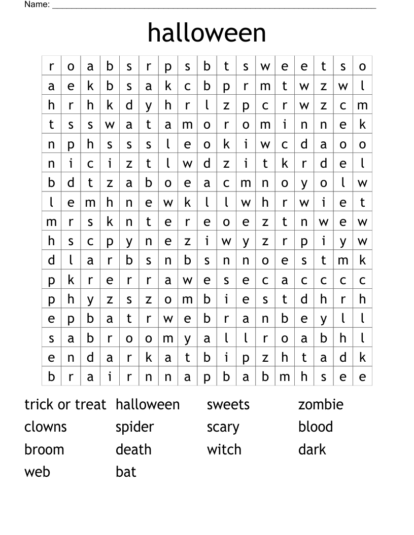 Adjectives Word Search WordMint