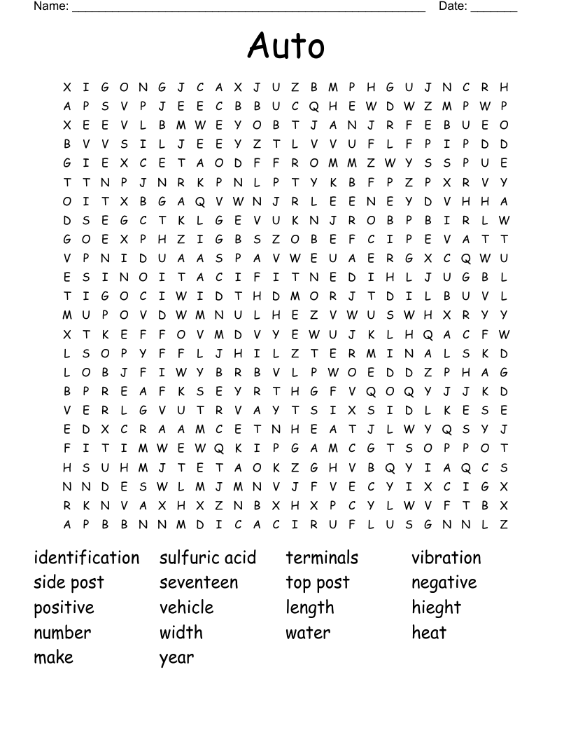 Auto Word Search - WordMint