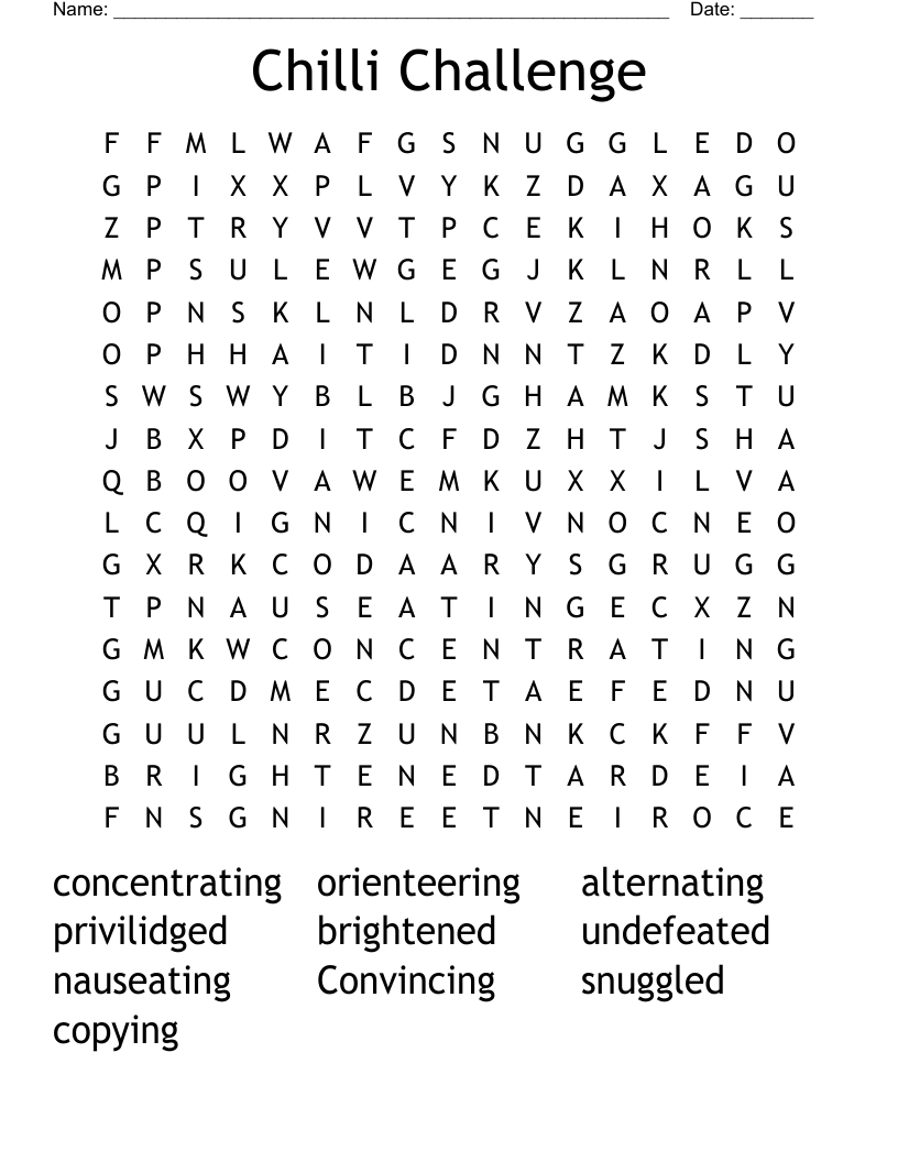 Chilli Challenge Word Search WordMint chilli-challenge-word-search-wordmint
