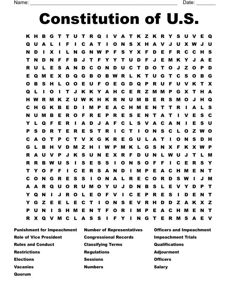 Constitution Of U S Word Search WordMint constitution-of-u-s-word-search-wordmint