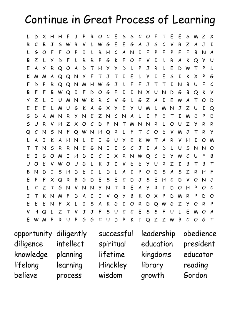 Continue in Great Process of Learning Word Search - WordMint