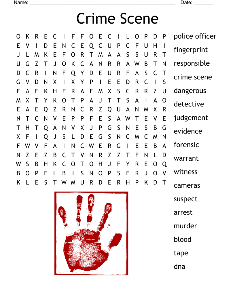 Criminal Justice Word Search Labs Answer Key DWORDU