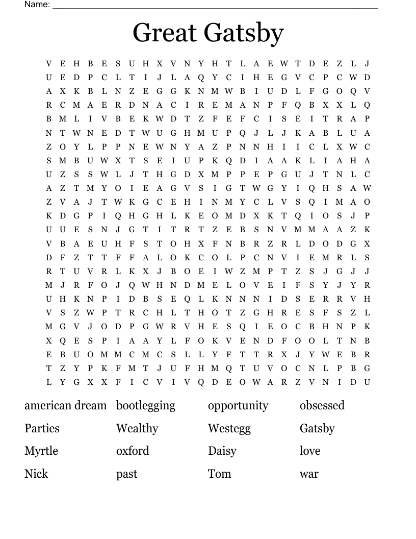 Great Gatsby Word Search WordMint great-gatsby-word-search-wordmint