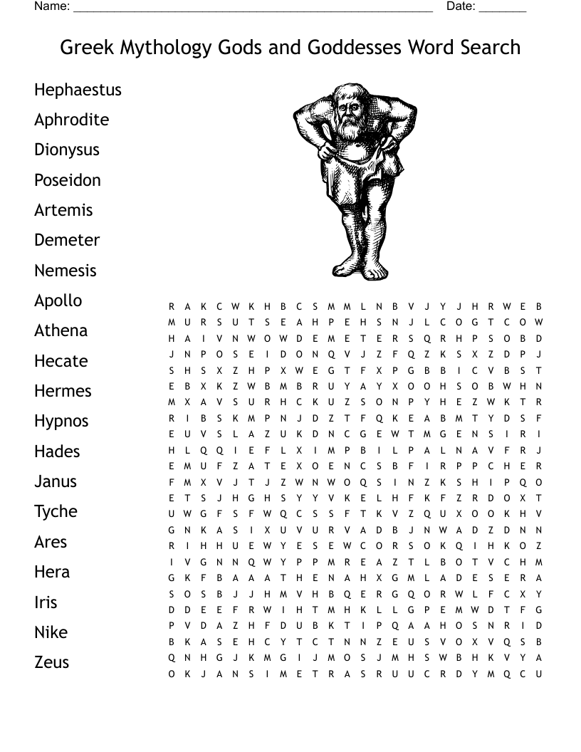 God Word Search Printable