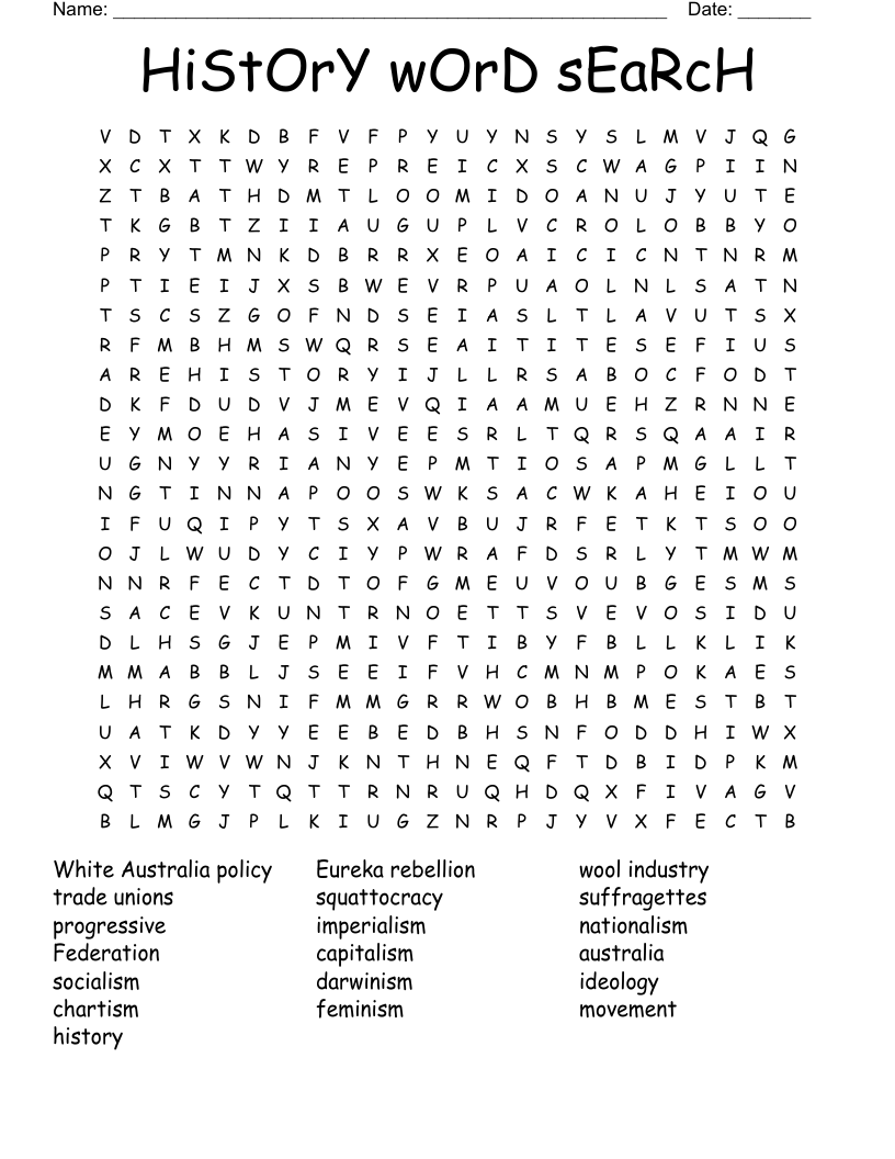 HiStOrY WOrD SEaRcH WordMint