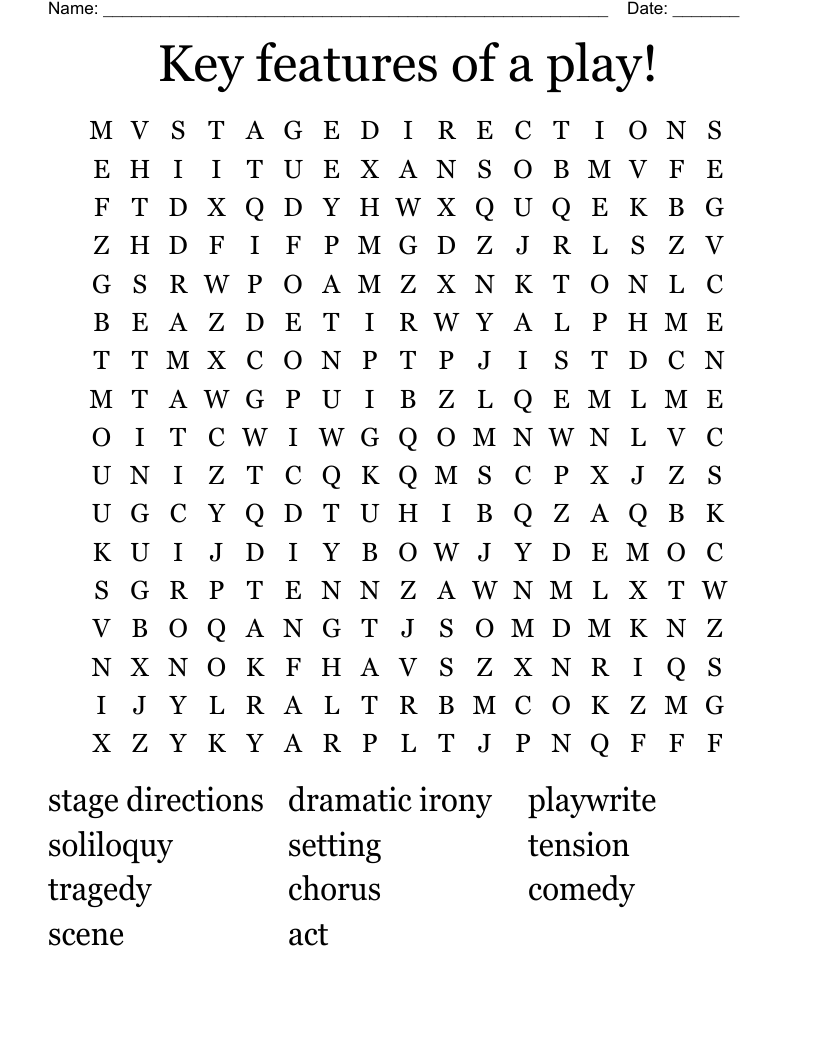 Key Features Of A Play Word Search WordMint