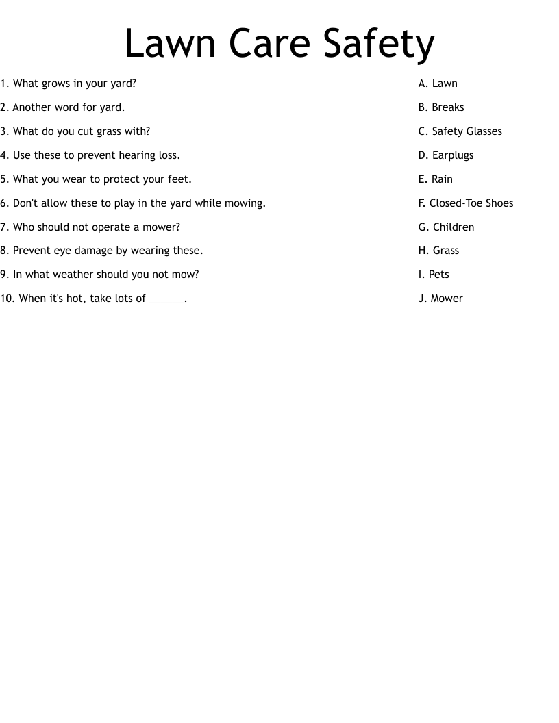 Gardening Landscaping Crosswords Word Searches Bingo Cards WordMint