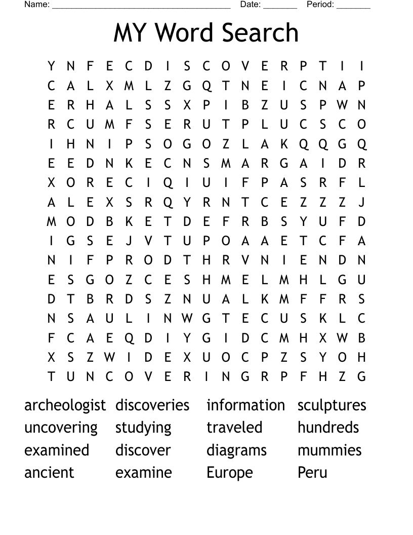MY Word Search - WordMint