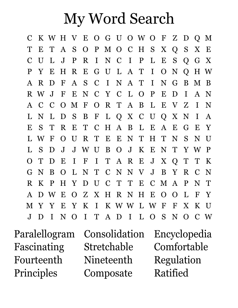 My Word Search - WordMint