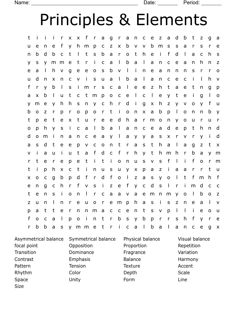 Floral Word Search WordMint