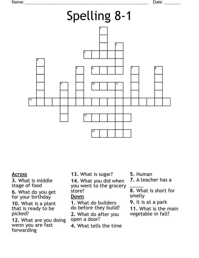 Energy Vocabulary Puzzle Crossword - WordMint