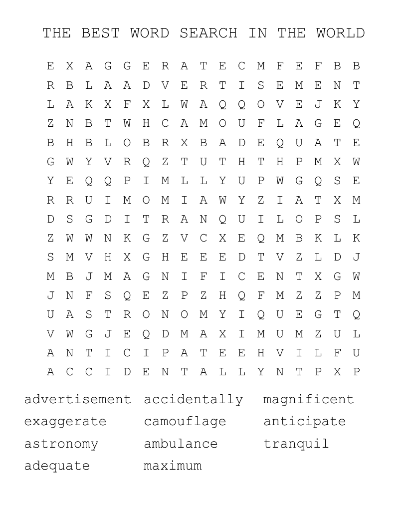 THE BEST WORD SEARCH IN THE WORLD WordMint