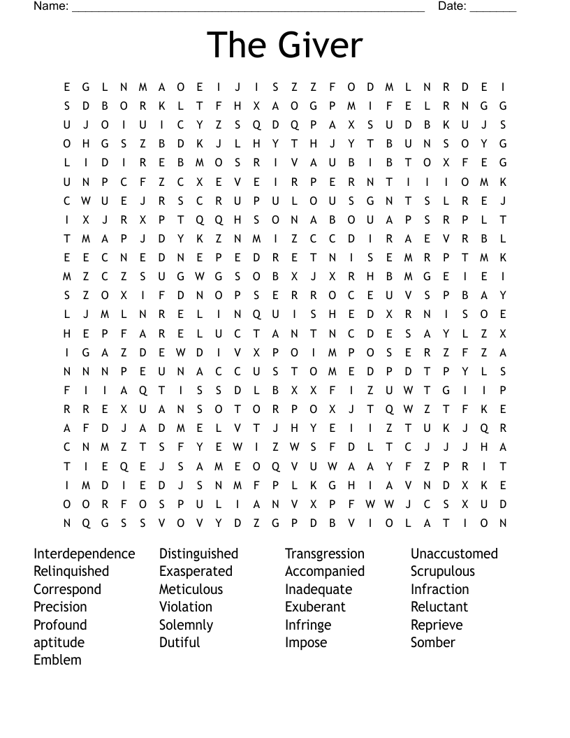 Unbook Report Word Search WordMint