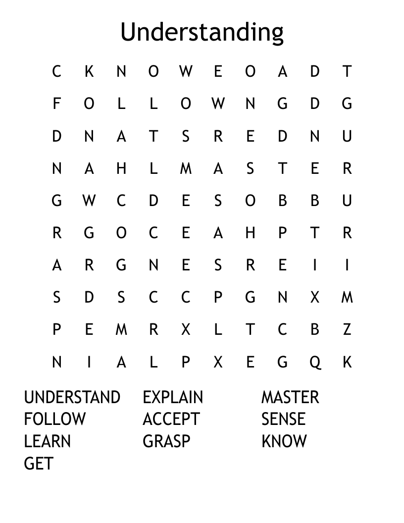 Understanding Word Search - WordMint