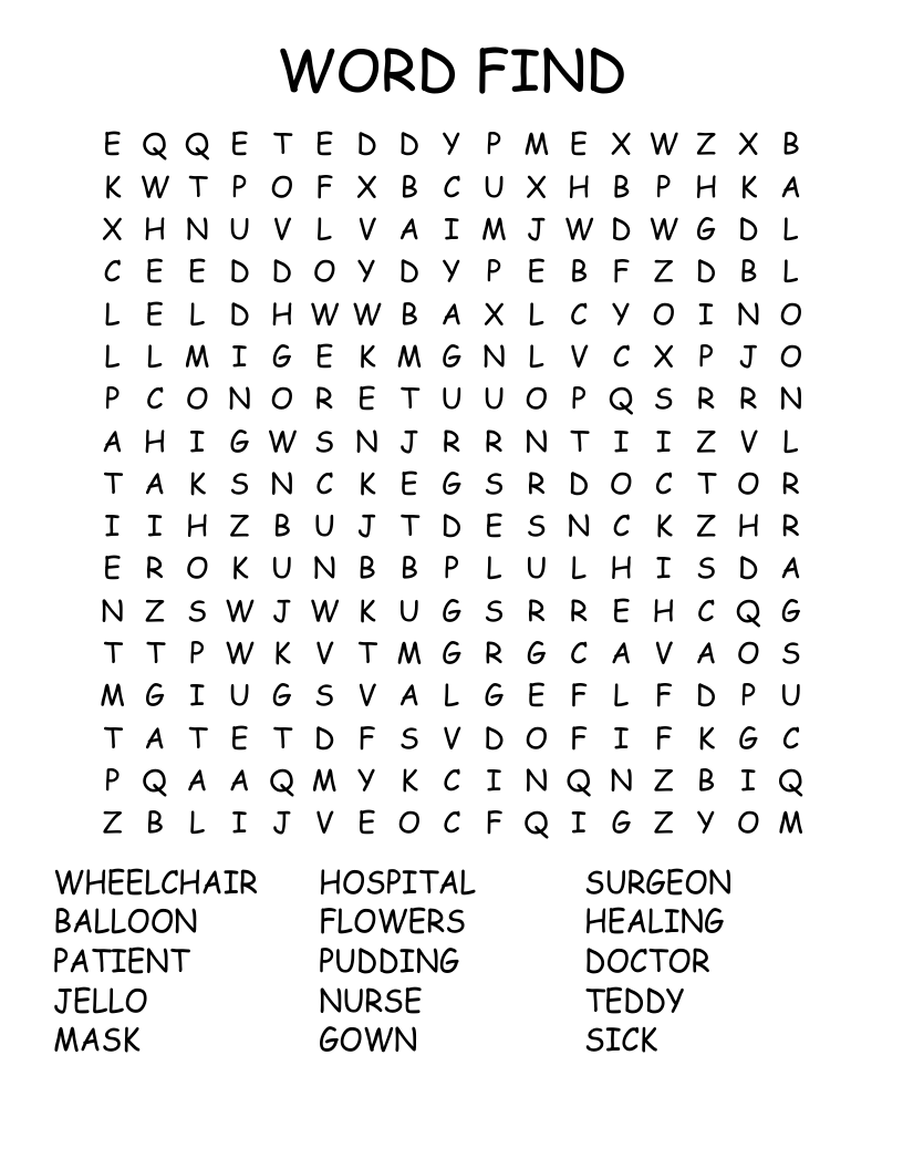 WORD FIND Word Search WordMint