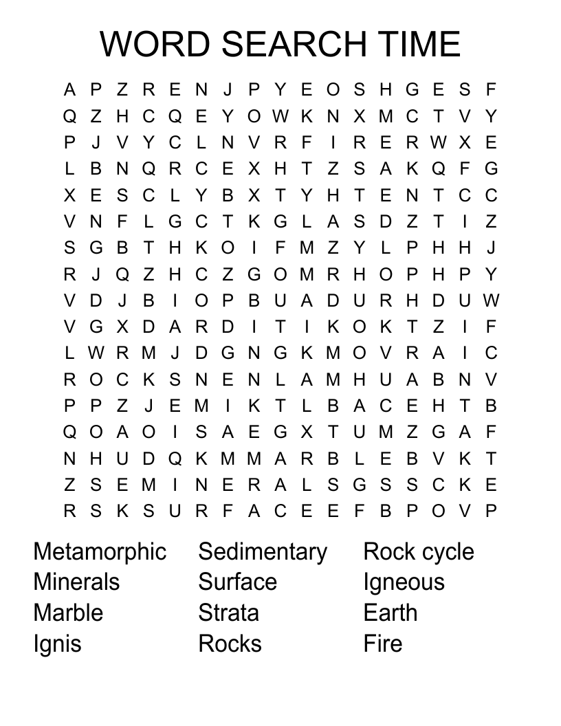 WORD SEARCH TIME - WordMint
