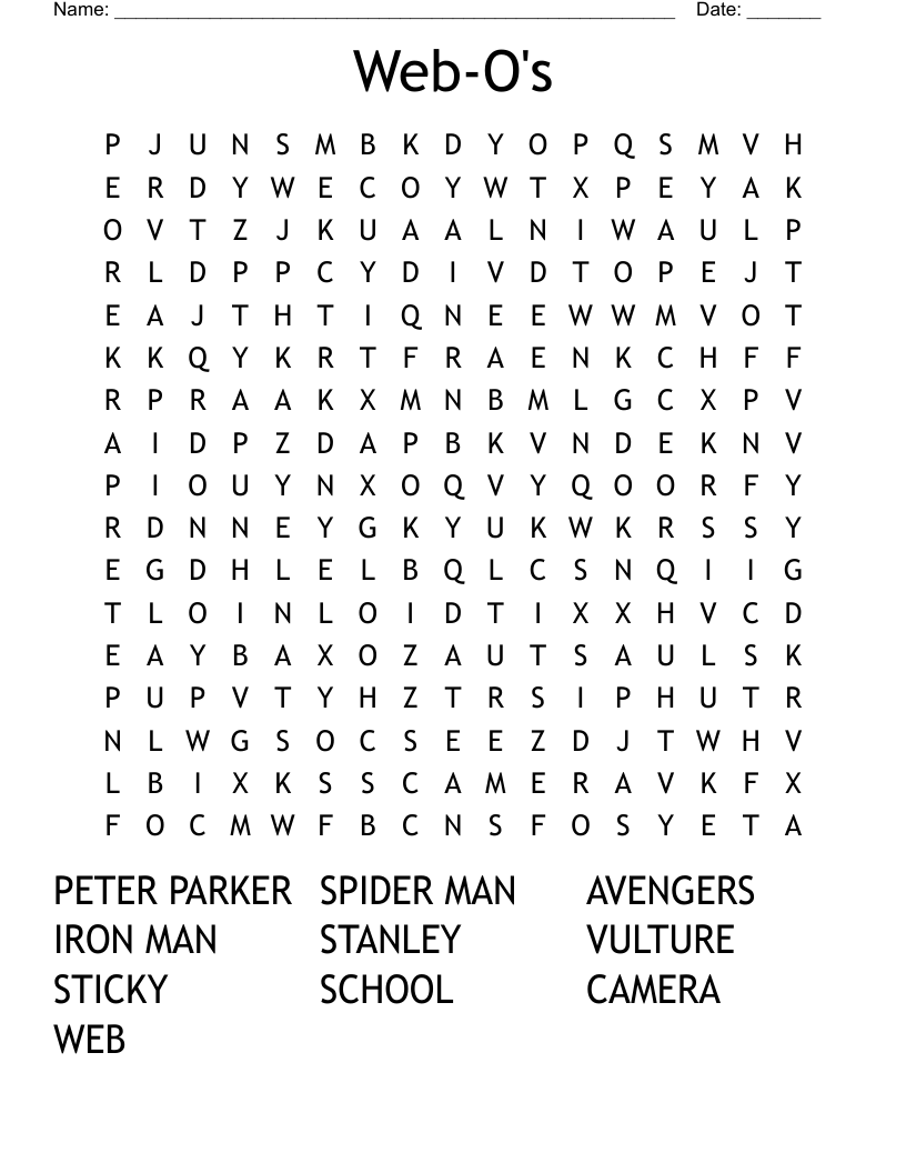 Web-O's Word Search - WordMint