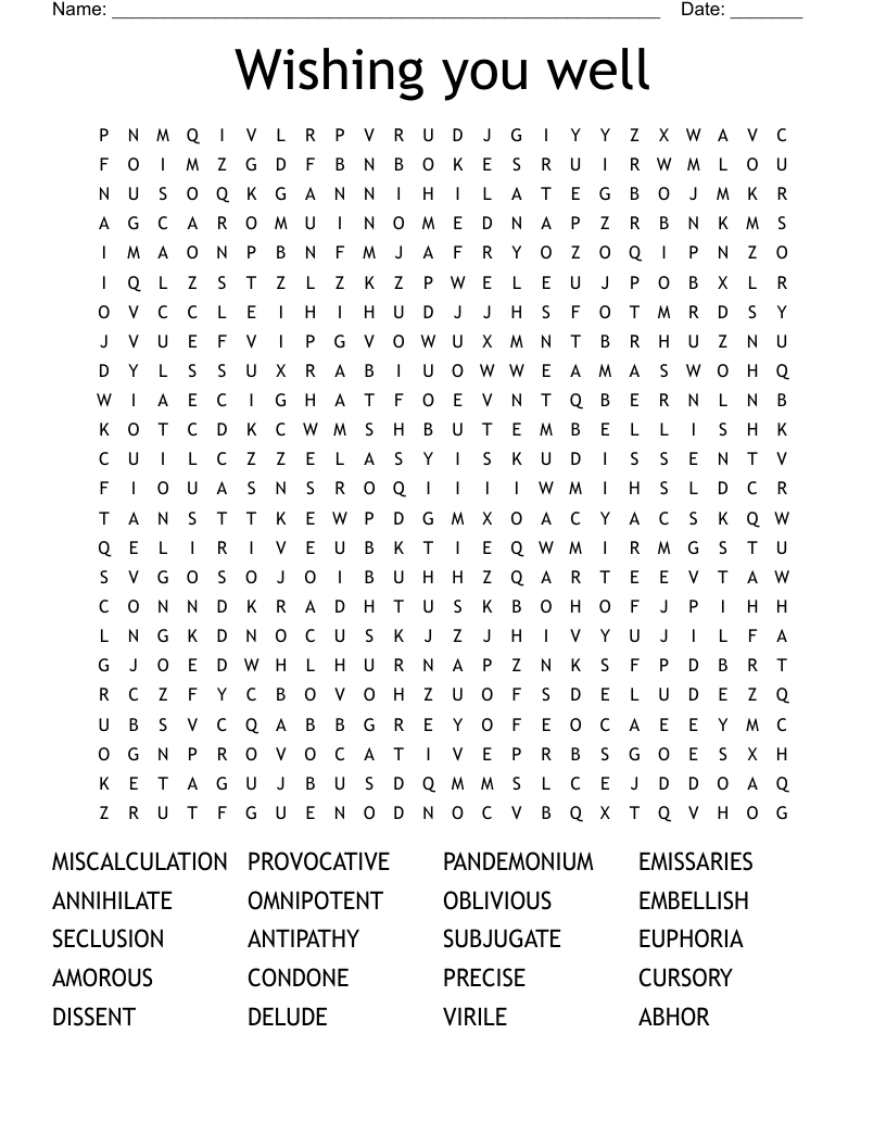 Wishing You Well Word Search WordMint wishing-you-well-word-search-wordmint