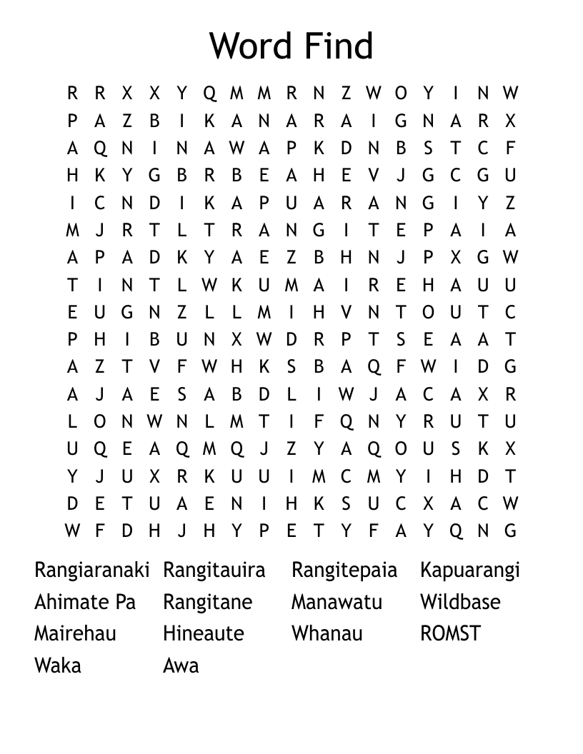 Word Find Word Search WordMint