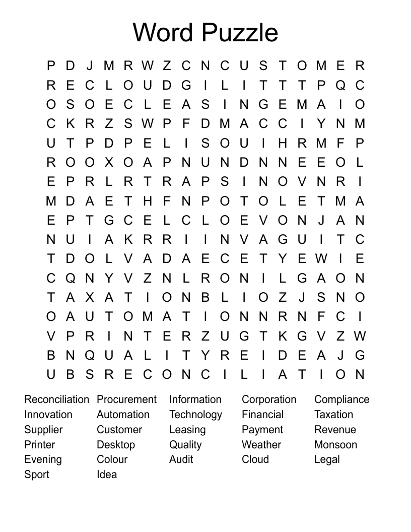 Word Puzzle Word Search WordMint