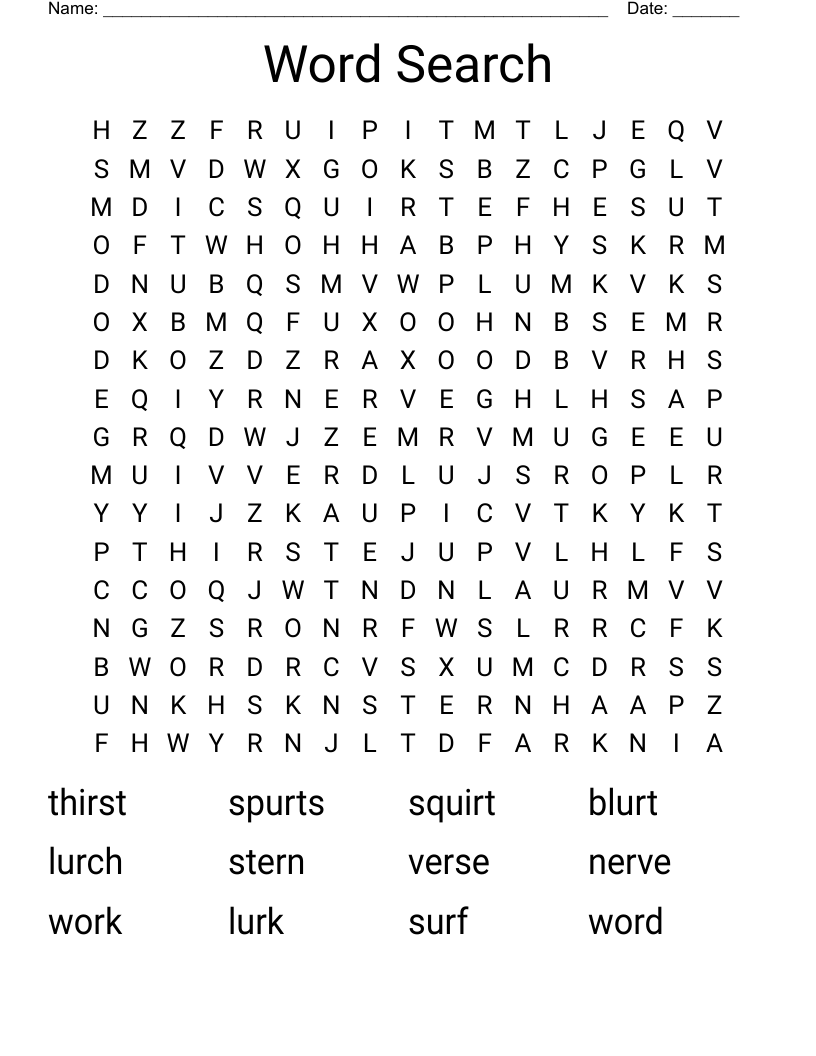 Word Search - WordMint