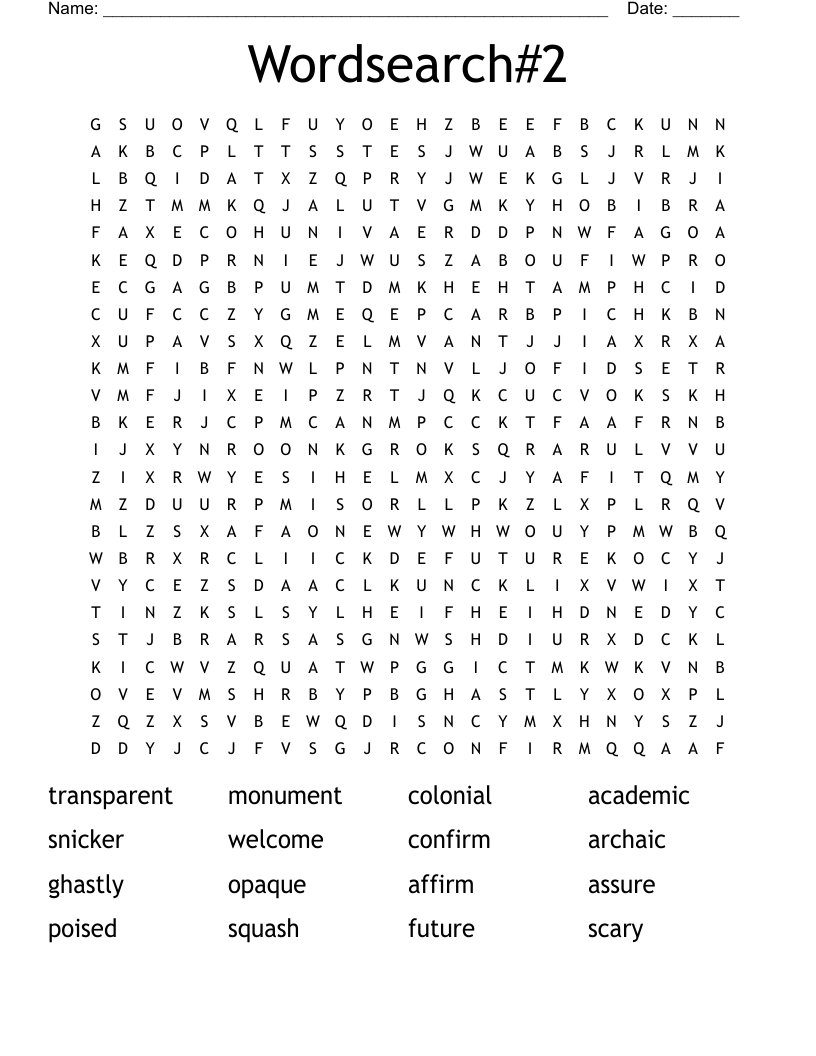 Wordsearch#2 - WordMint