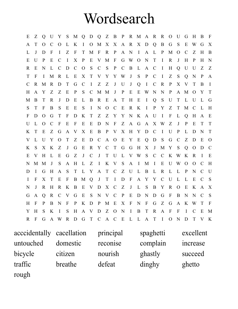 Wordsearch - WordMint