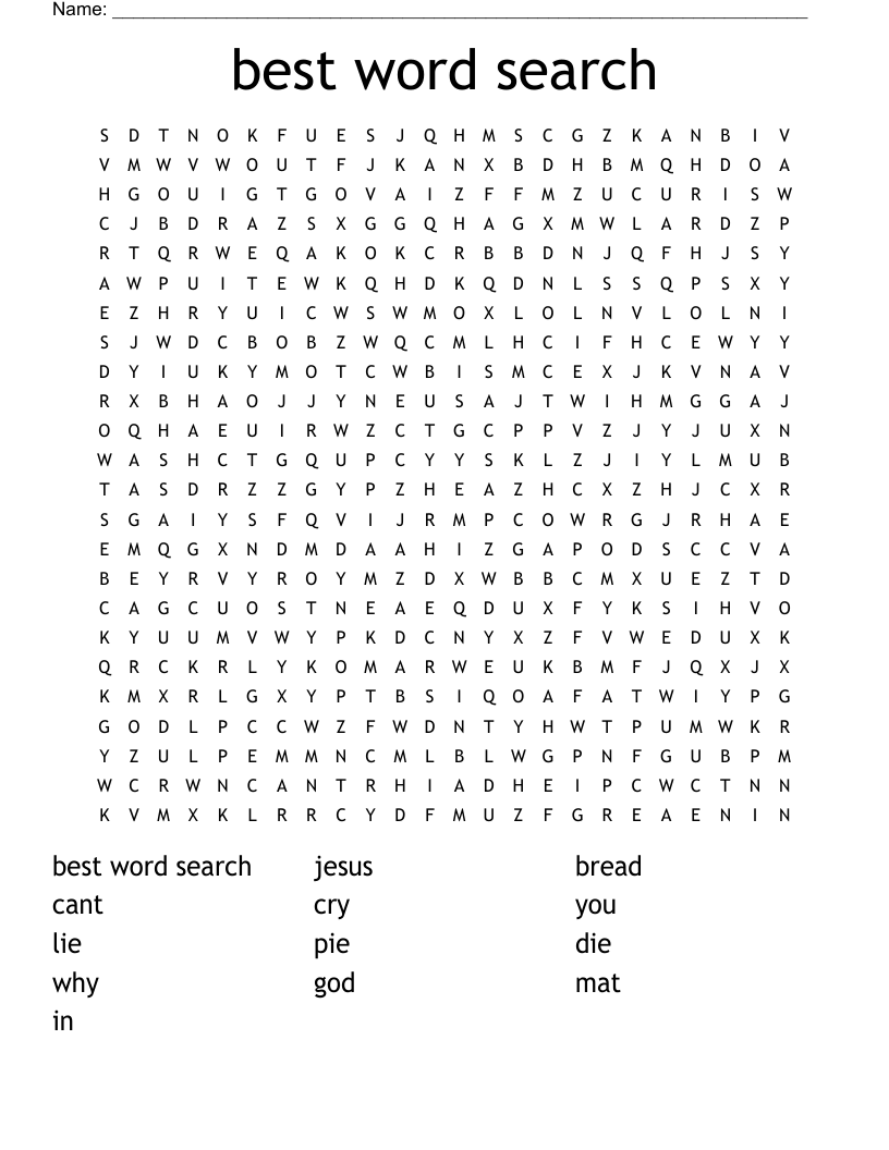 best word search - WordMint