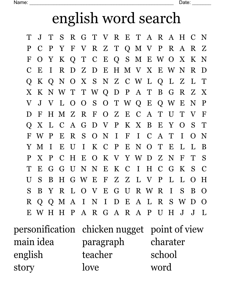 english word search - WordMint