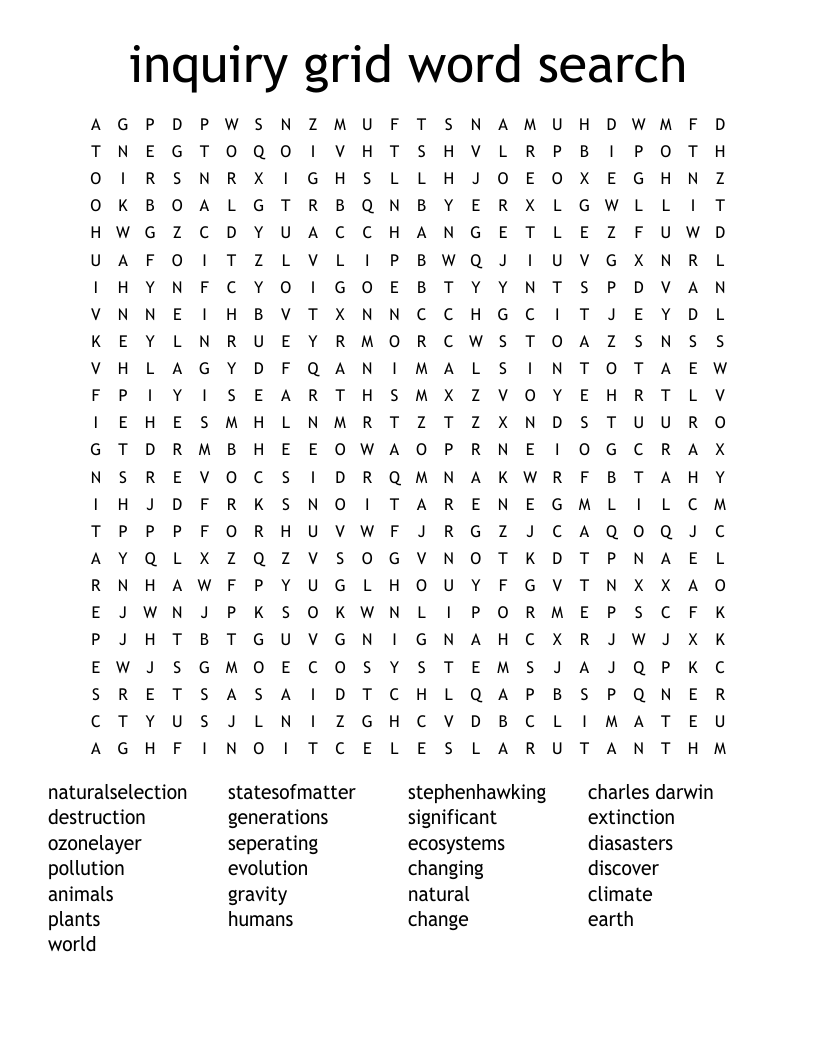 Inquiry Grid Word Search WordMint inquiry-grid-word-search-wordmint