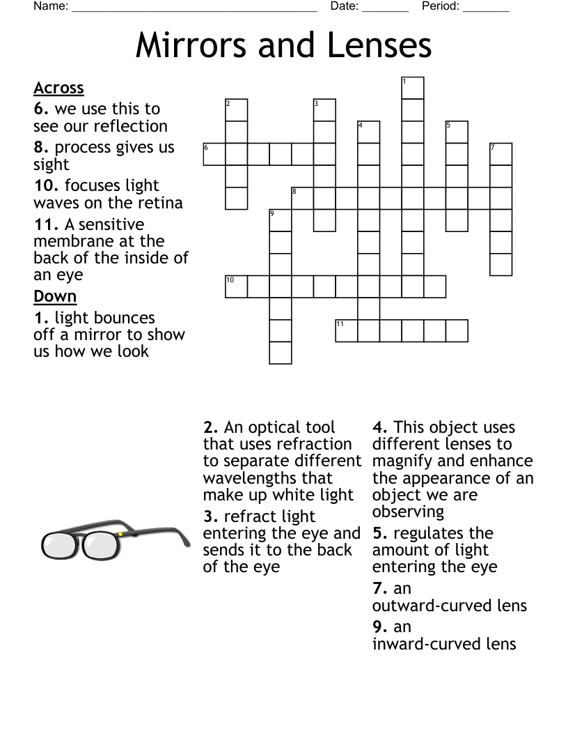 Science Takeaway Crossword WordMint