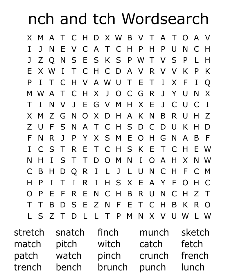 My Phonics Wordsearch - WordMint